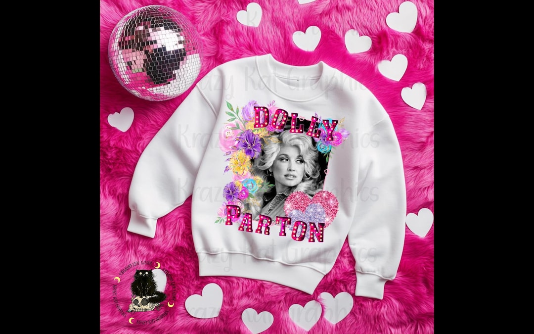 Dolly Parton Valentine's Tumbler Sublimation Design (digital Download ...