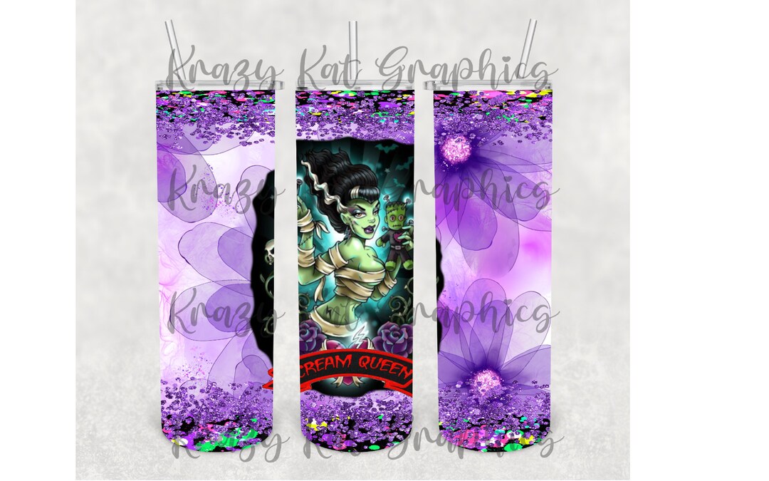 Scream Queen, Bride, Frankenstein, Halloween, Character, Sublimation ...