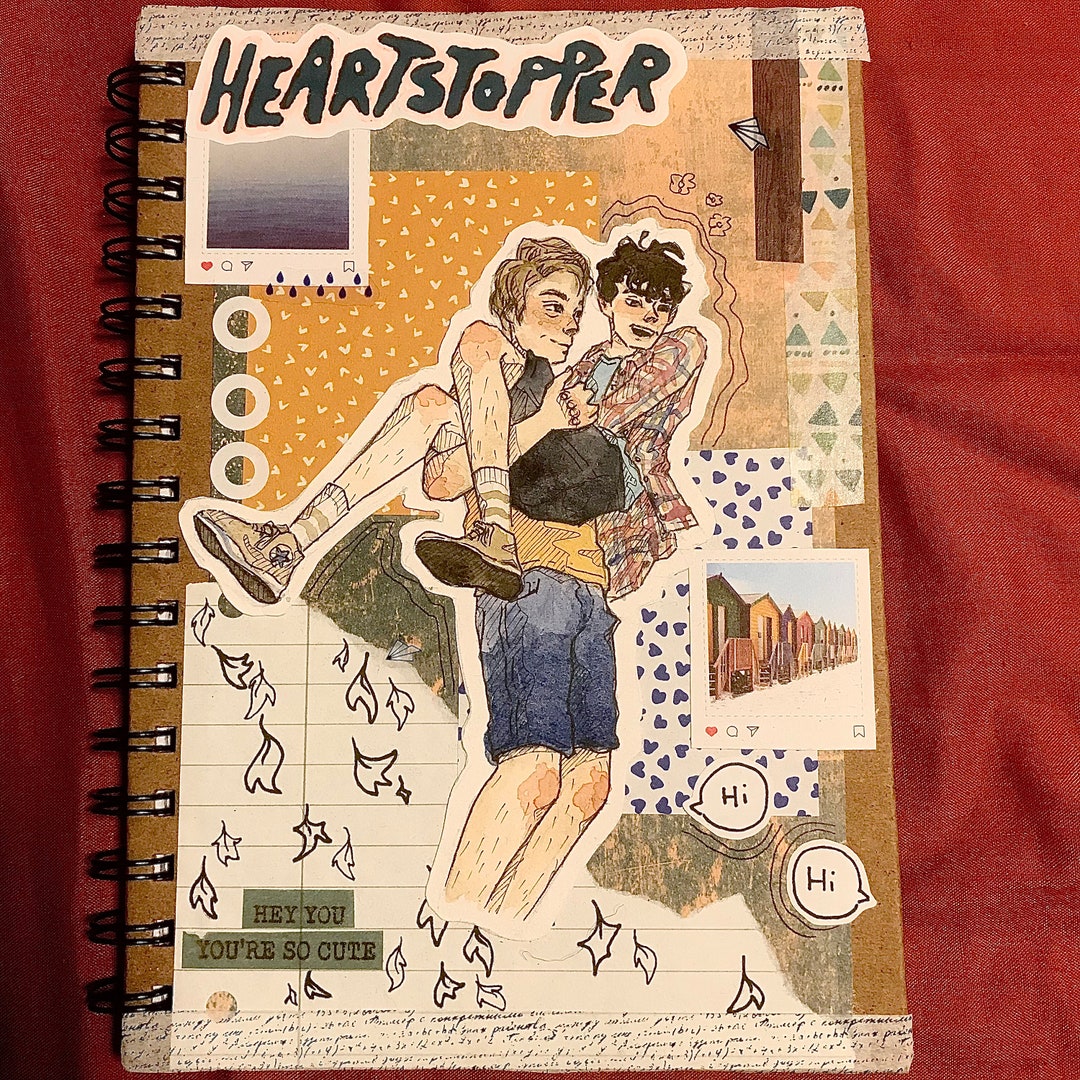 Heartstopper Inspired Custom Notebook - Etsy Israel