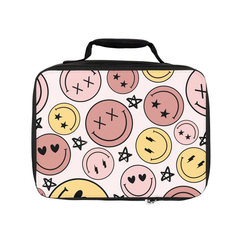 Smiley Face With X Eyes Lunch Bag - Etsy