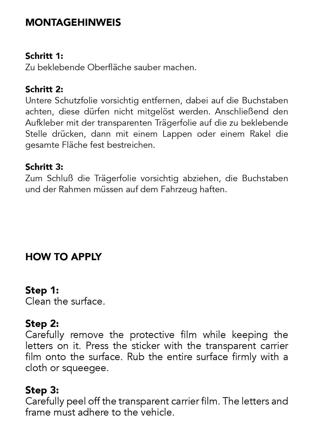 Diesel Multi Language Decals, 6 Languages, Fuel Sticker - Etsy