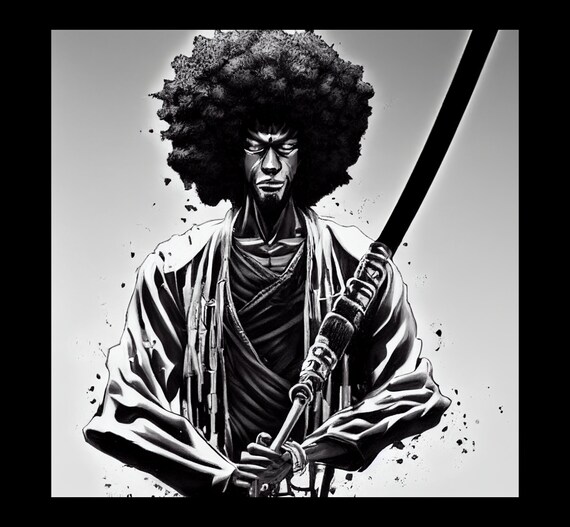 Afro Samurai Drawings