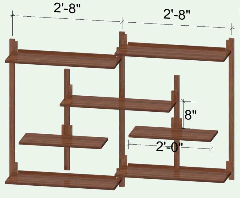 Custom Design Services for Modular Wall Units - Etsy