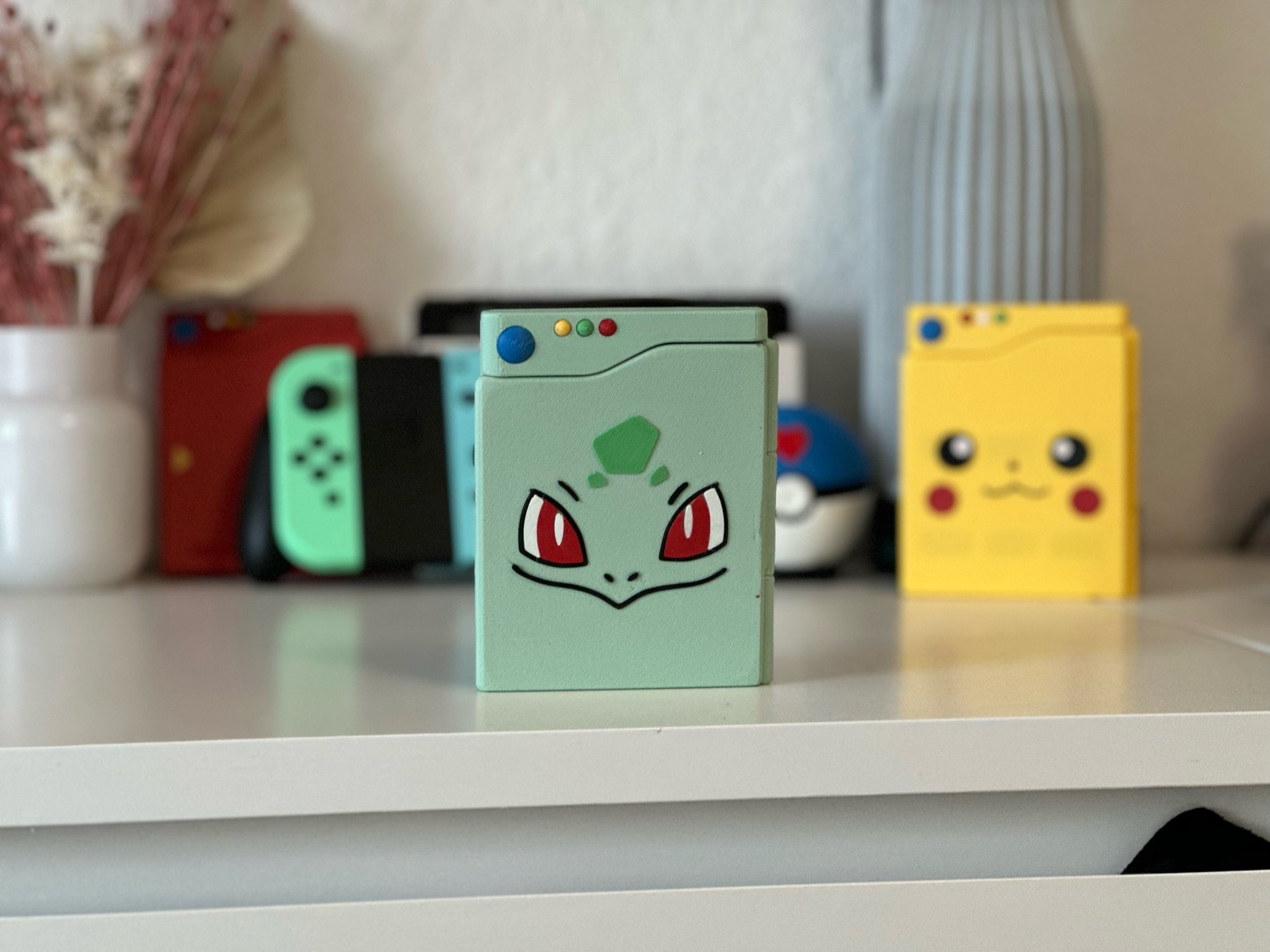 Pokedex Pokemon Nintendo Switch Games Gamebox Holder for Games Case ...