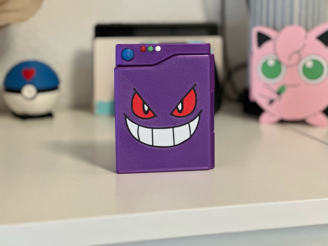 Gengar Ultimate Pokedex for Gengar Fans Nintendo Switch Game Box Holder ...