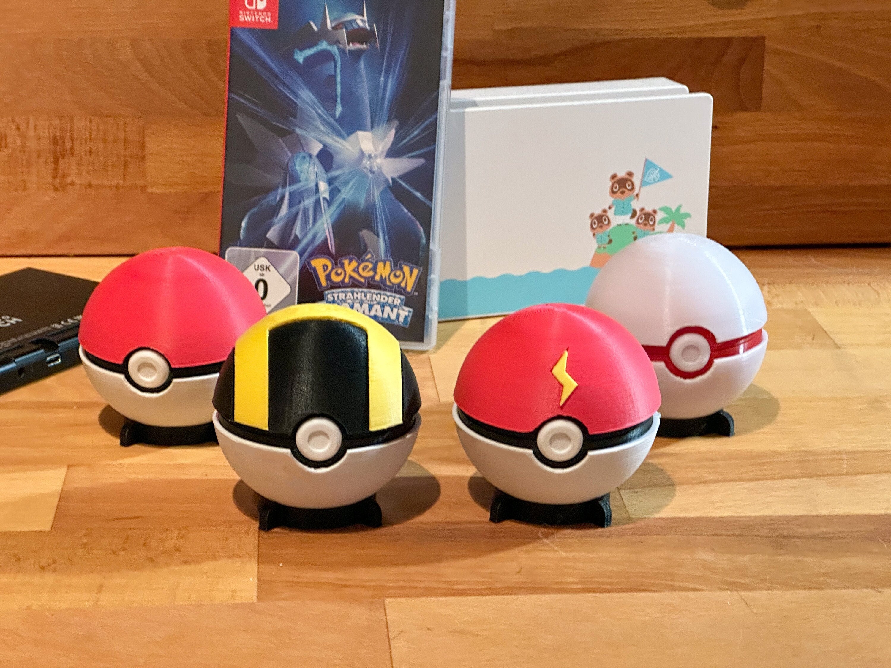 POKEBALL TEMPOBALL HYPERBALL Ultraball Premiumball for Nintendo Switch ...