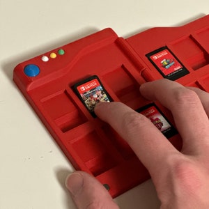 Pokedex Pokemon Nintendo Switch Games Gamebox Holder for Games Case ...