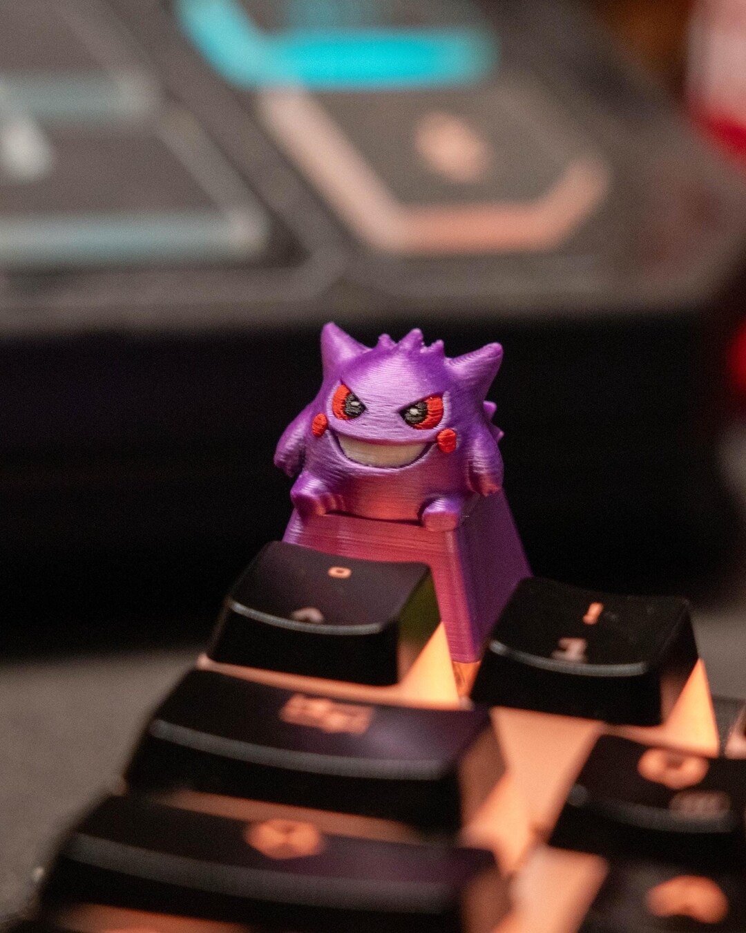 Gengar 3D Keycap – Pokémon Keycap for Mechanical Keyboards - Etsy