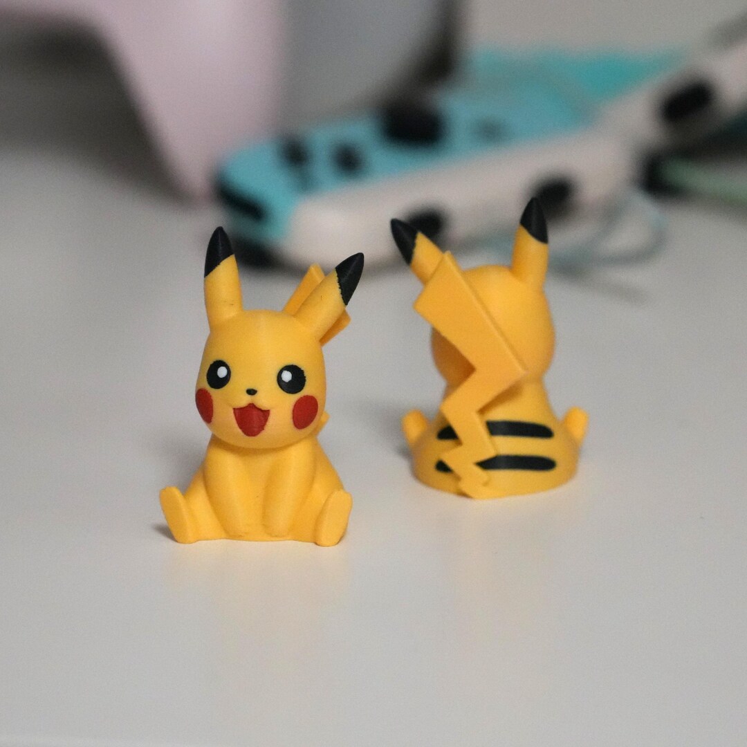 Cute Little 3d-printed Pokémon Collectible Figures – Perfect Decoration ...
