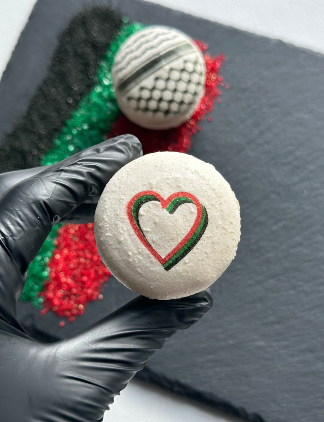 Bakers for Gaza Cease Fire Macaron Stencils | Cake Pop Stencils - Etsy UK