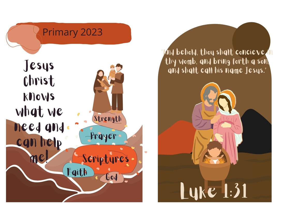 Ultimate Primary 2023 Bundle, LDS Primary Bulletin Kit Digital - Etsy