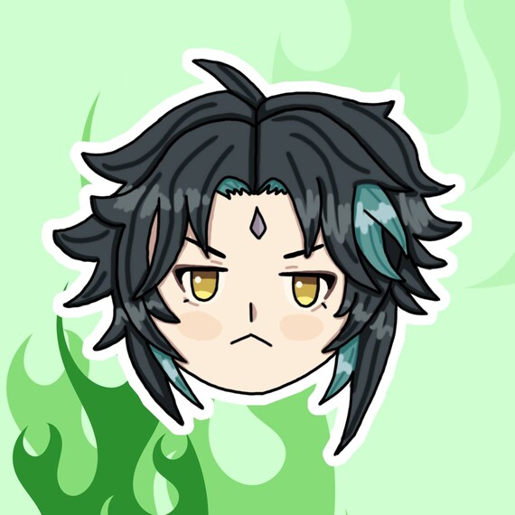 Genshin Impact Xiao Sticker - Etsy