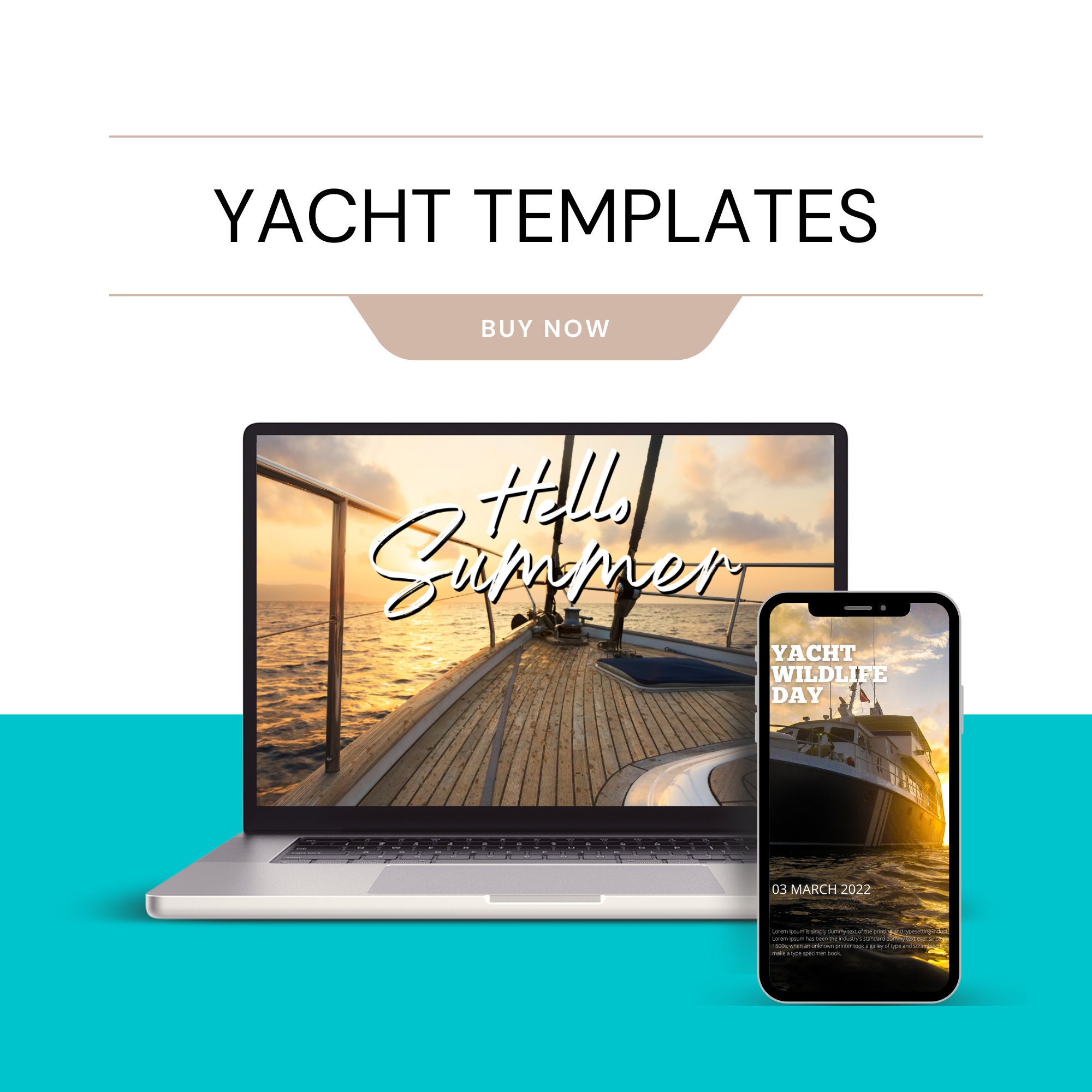 180 Yacht Social Media Posts 90 Yacht Social Media Stories and Posts ...