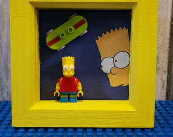 Bart Simpson Frame - Etsy UK