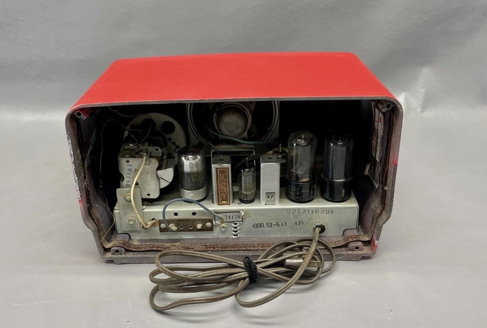 1952 Philco Mid Century Radio. Beautiful, Restored & Working! FREE ...