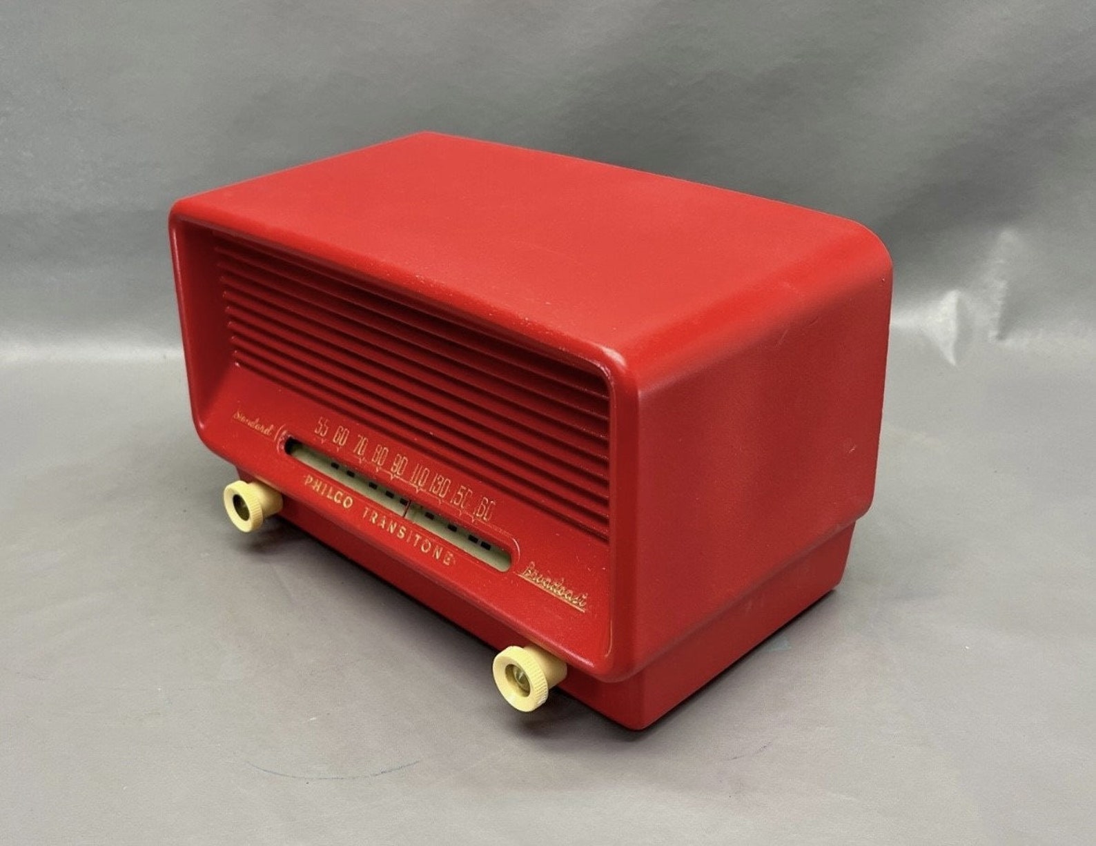 1952 Philco Mid Century Radio. Beautiful, Restored & Working! FREE ...