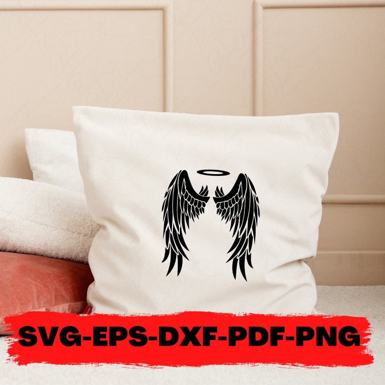 Angel Wings Svg Wings Svg Angel Wings Cricut File Instant - Etsy