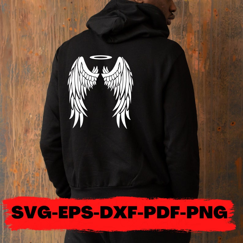 Angel Wings Svg Wings Svg Angel Wings Cricut File Instant - Etsy