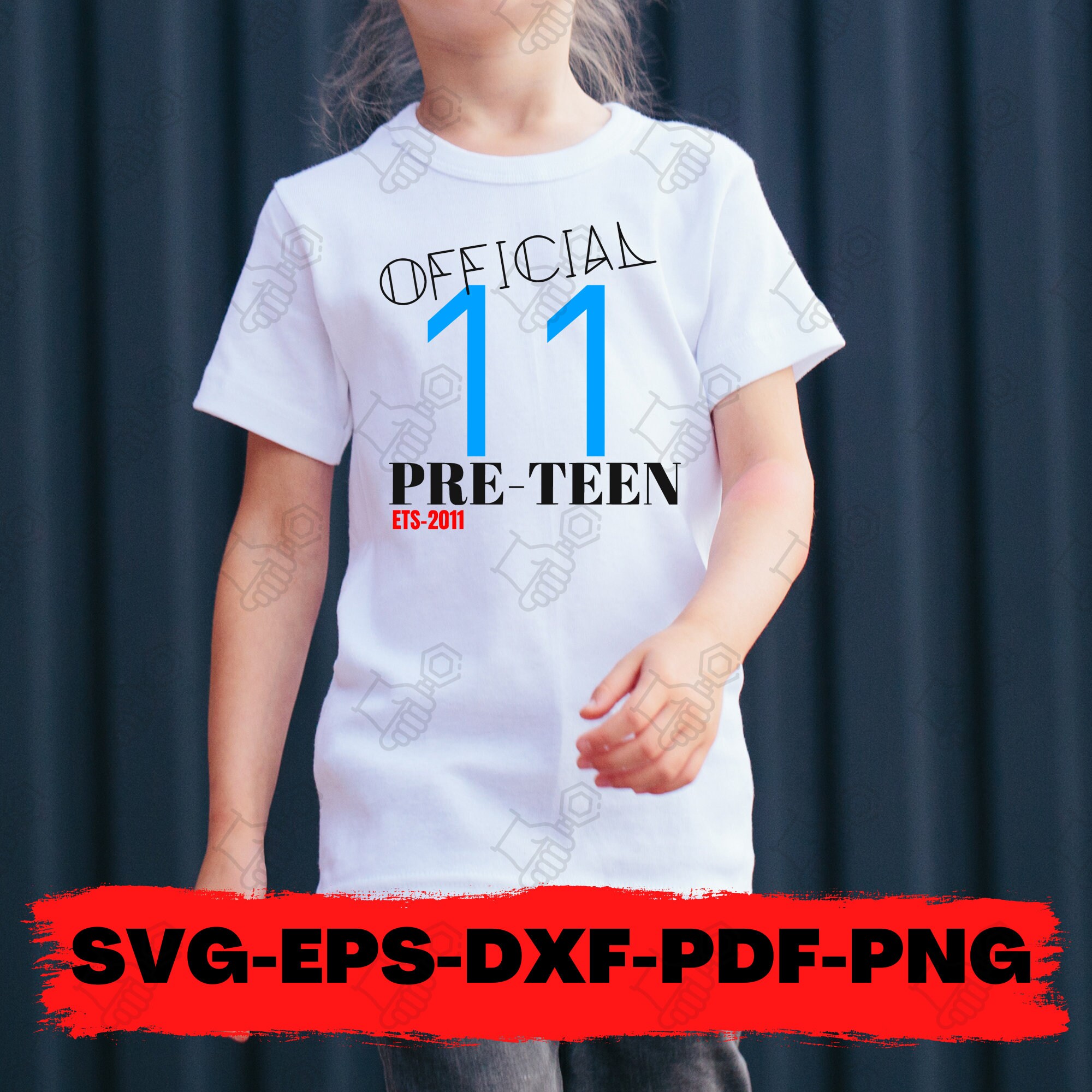 Official Teenager Svg, Official Teenager Svg, 10th Birthday Svg ...