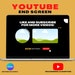 Youtube Outro End Screen | Youtube Channel Art | Instant Download - Etsy