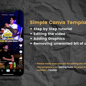 Repurpose Your Content | Canva Tiktok Editor | | Tiktok Template ...