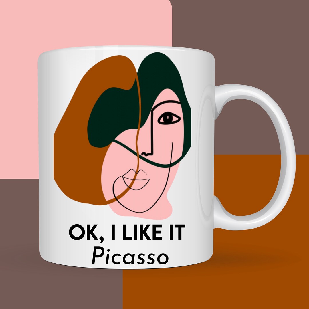 Ok I Like It Picasso Funny Tiktok Meme Gift Mug White - Etsy