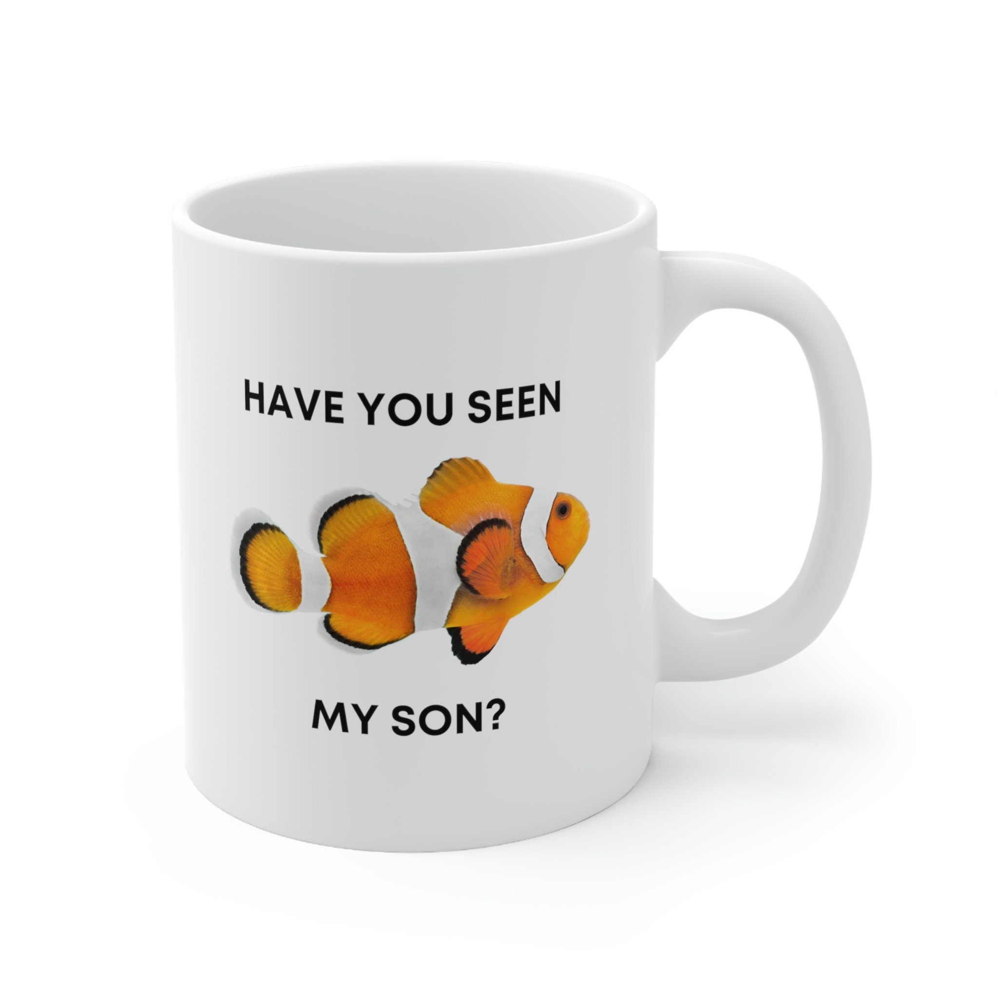 Finding Nemo Joke Mug - Clown Fish - Marlin "have You Seen My Son ...