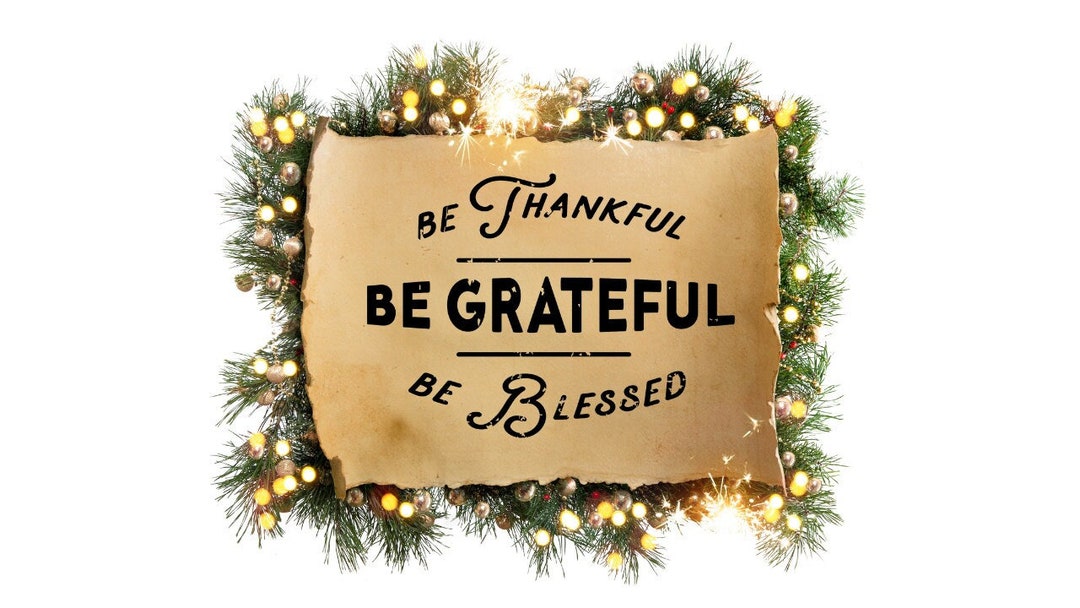 Be Grateful Art Graphic JPG | Instant Digital Download | Printable Art ...