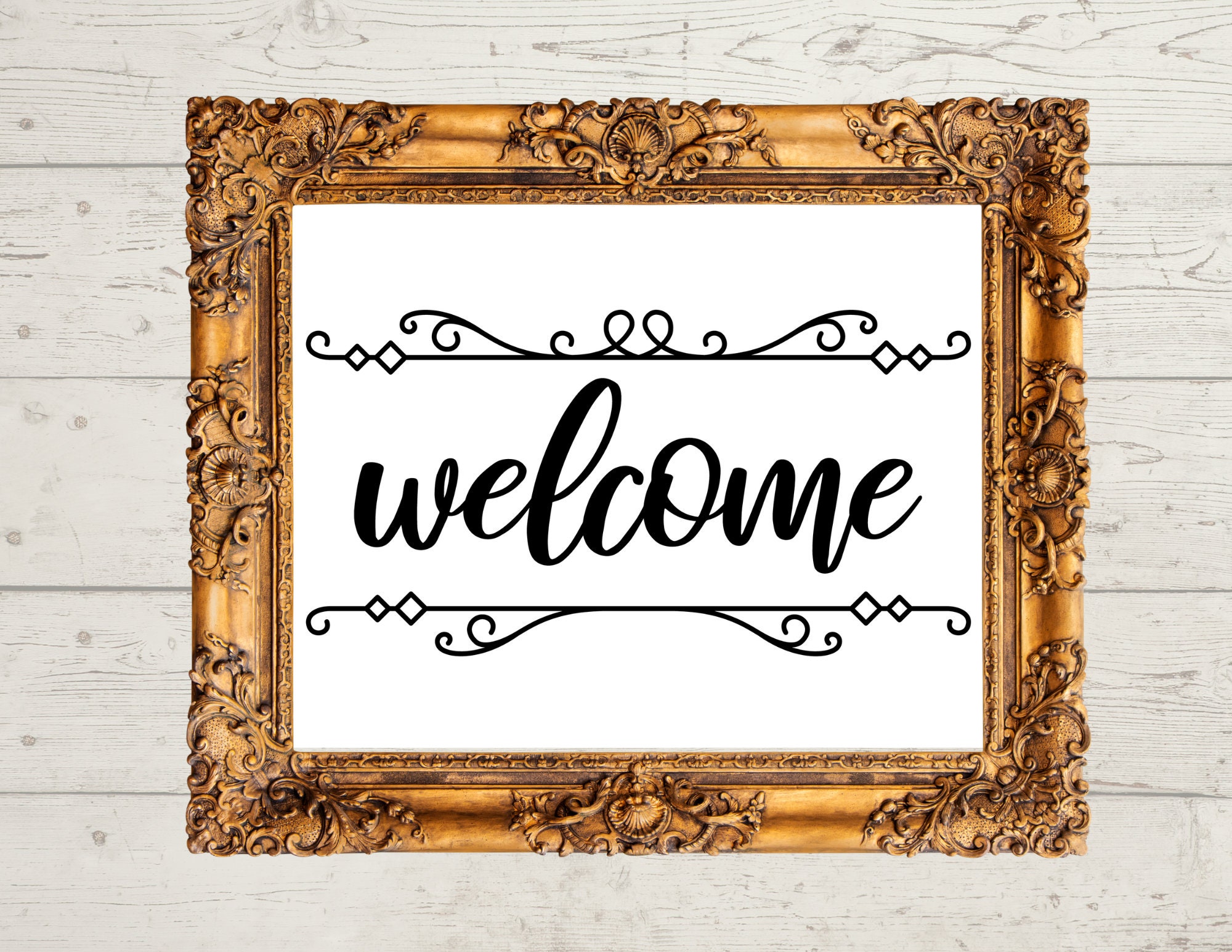 Welcome Art Graphic Instant PNG Digital Download Printable Art - Etsy