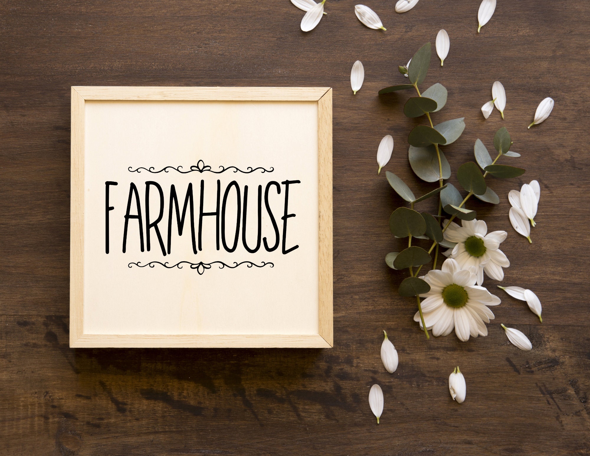 Farmhouse Graphic PDF SVG PNG Jpg Instant Digital Download | Printable ...