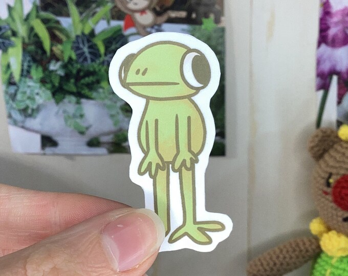 Commit Arson Frog Sticker - Etsy