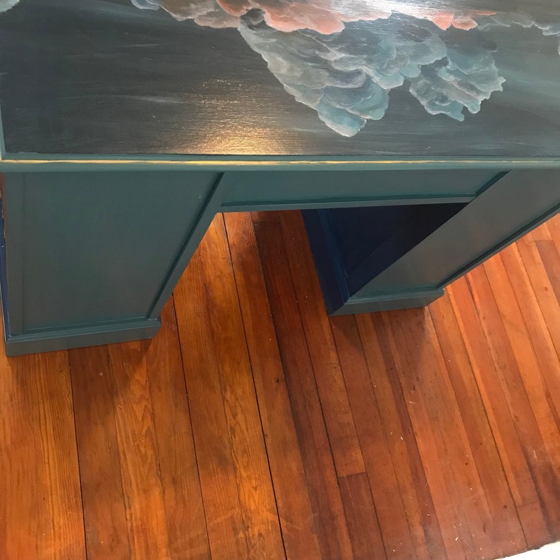 SOLD Cloud Dream Desk Desk Desks Desk Decor Hand-painted - Etsy