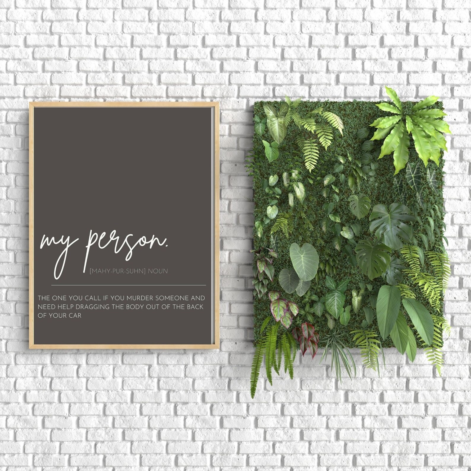 Best Friend, Gift for Best Friend, My Person, Printable Gift, Best ...