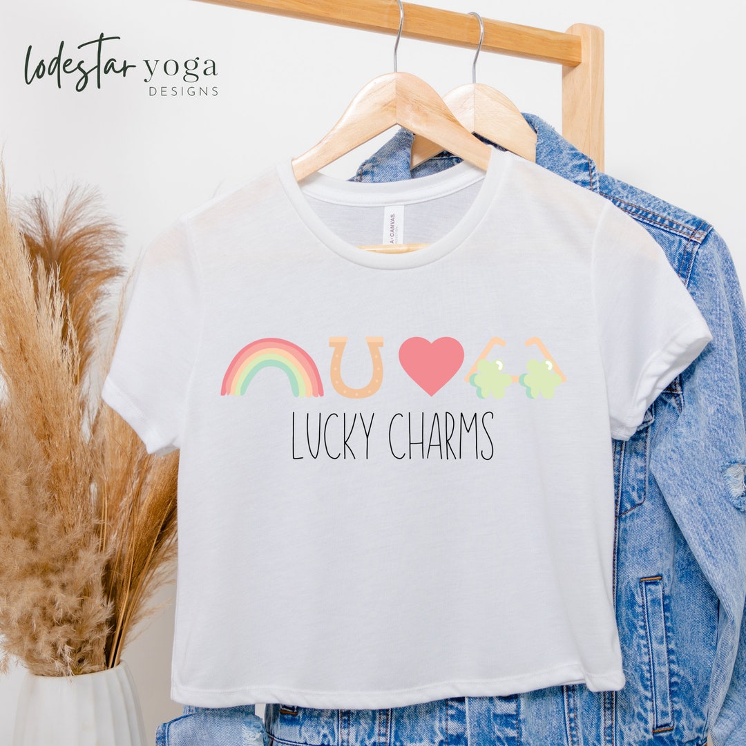 Lucky Charms Crop Top Lucky Charms Lucky Tee Crop Top St. Patrick's Day ...