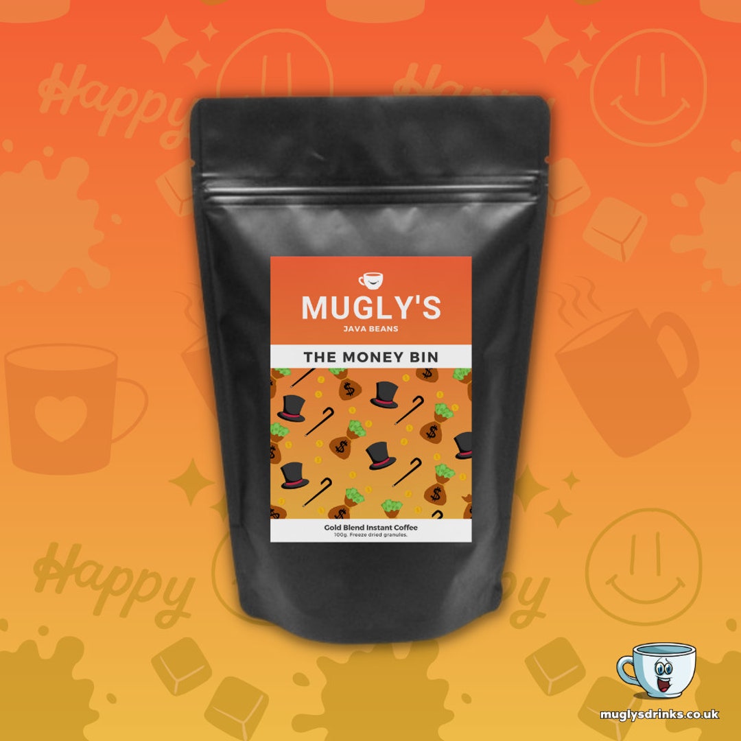 The Money Bin: Scrooge Mcduck Inspired Gold Blend Instant Coffee 100g ...