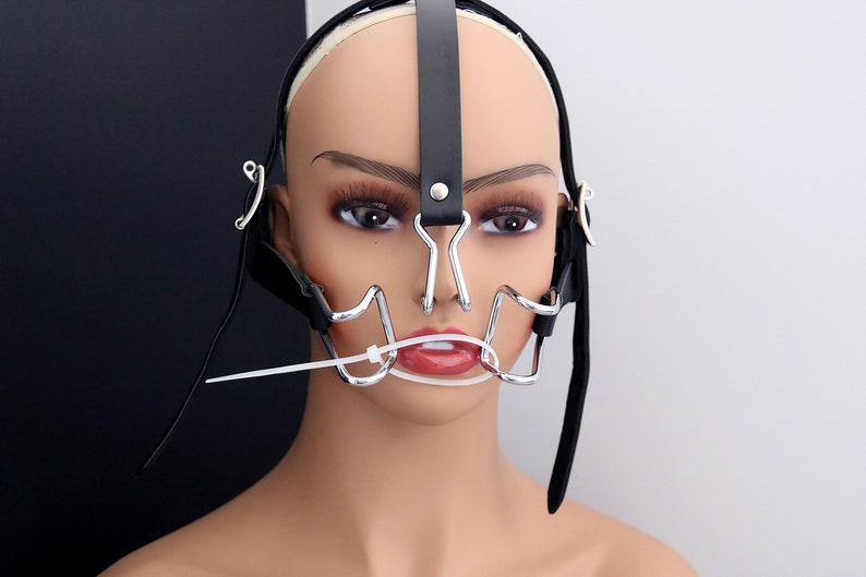 Mouth Spreader Gag Nose Hooksex Fetish Restraints Bdsm Etsy