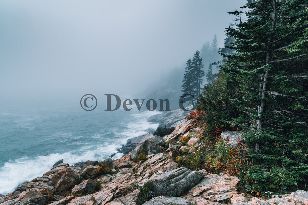 Acadia National Park High Quality Printed Photo Holiday - Etsy