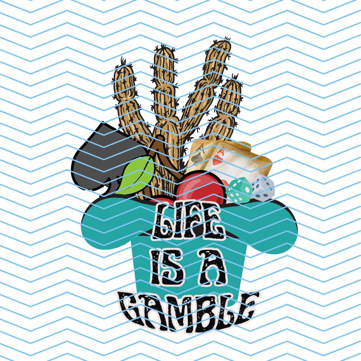 Life is a Gamble/gambling/western/billards/pool/ace/dice/cherries - Etsy