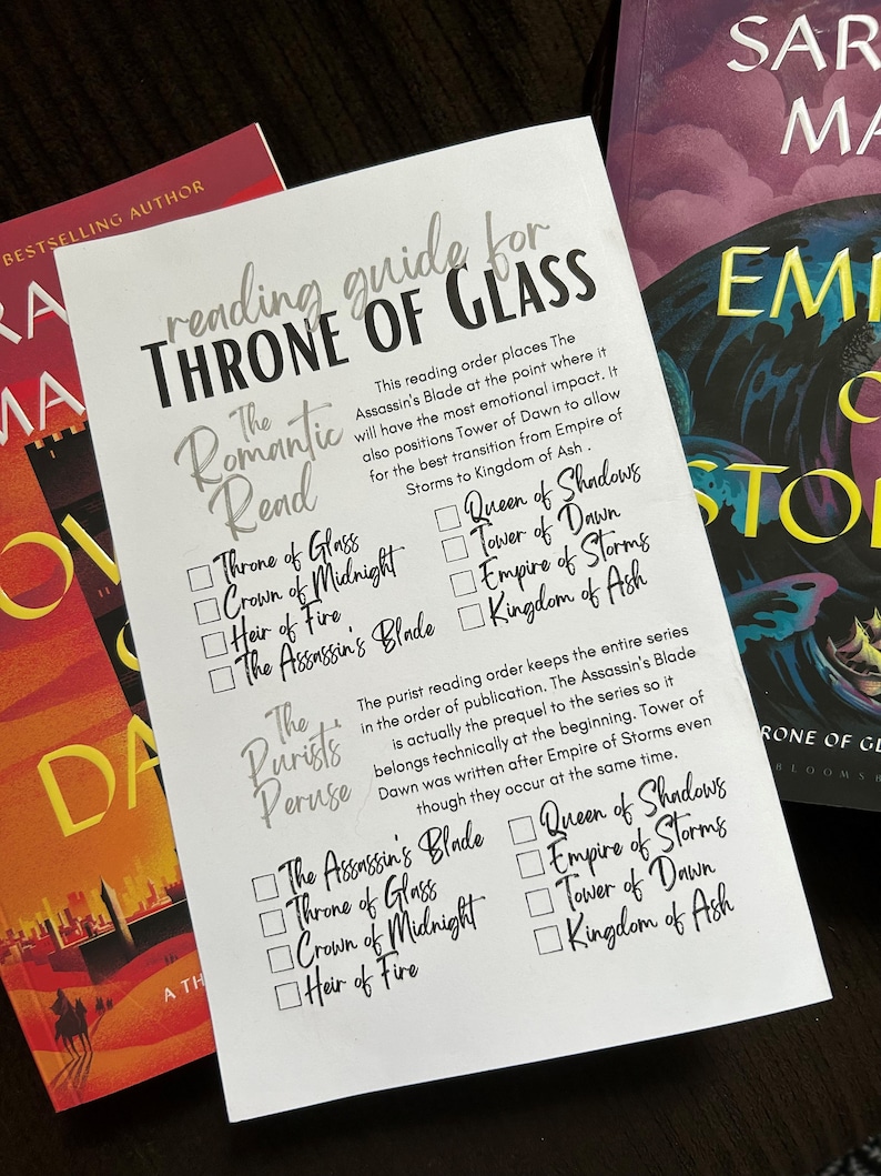 Digital Download - Printable Bookmark - for Tandem Read: Empire of ...