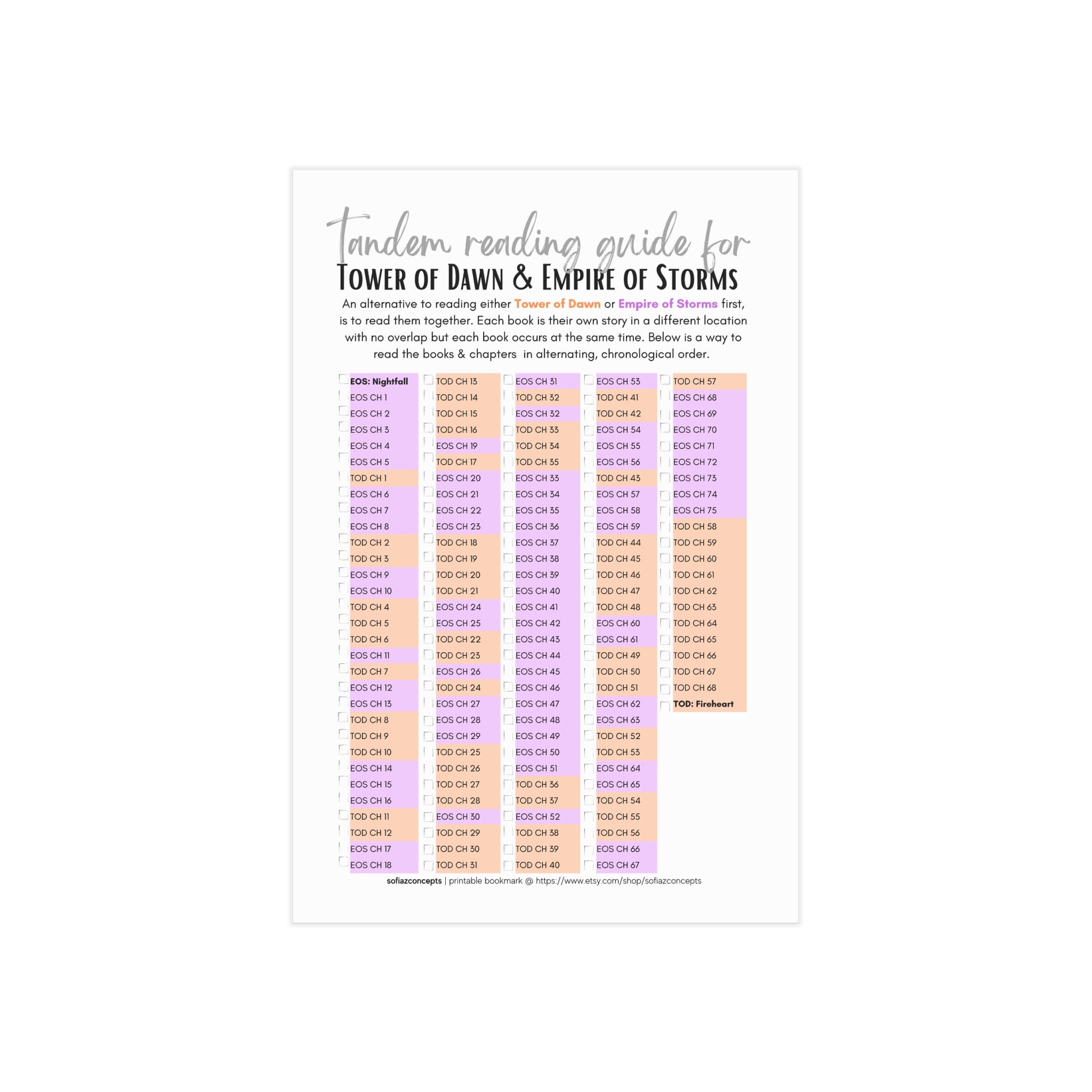 Throne of Glass Tandem Reading Guide Bookmark for Empire - Etsy Australia Throne of Glass Tandem Reading Guide Bookmark for Empire - Etsy Australia
