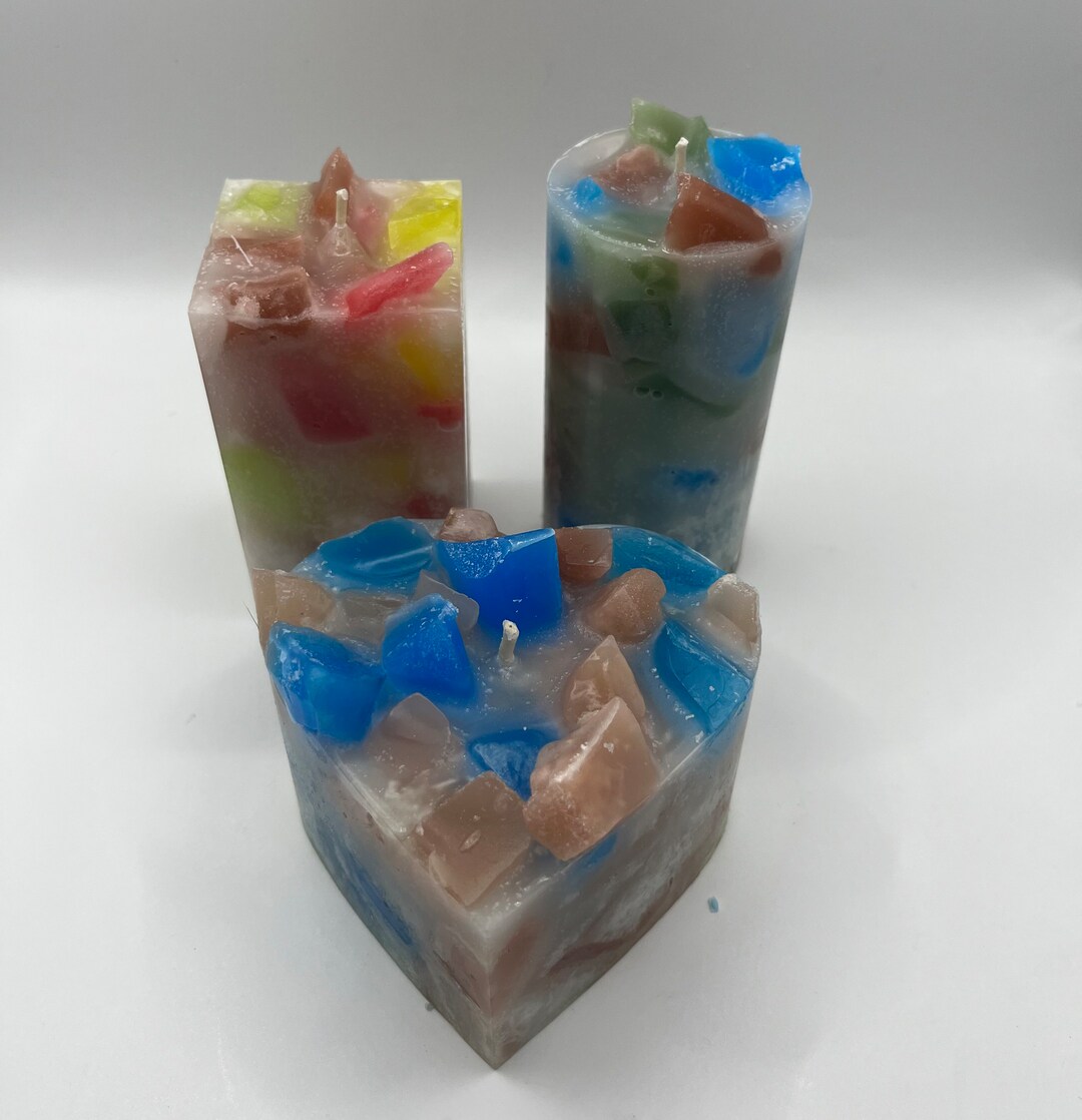 Fall/autumn Pillar Candles -various Medium Sizes | CUSTOMIZABLE | Hand ...