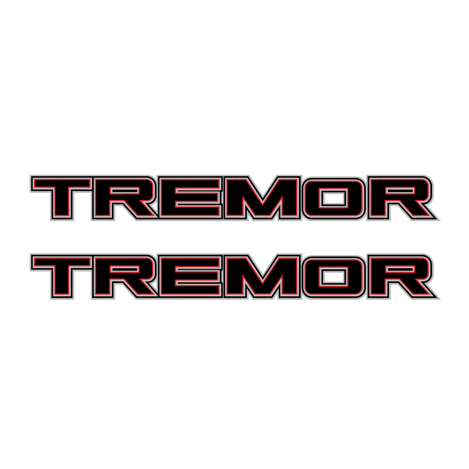 Tremor Decals Package Truck Bed Side - Etsy