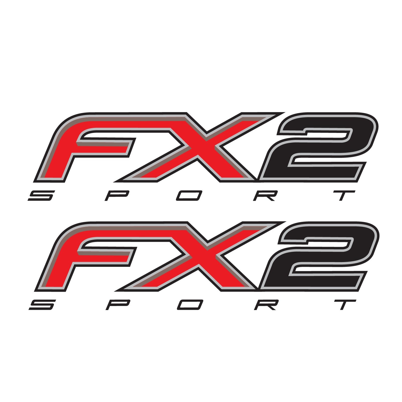 FX2 Sport Decals F Stickers Truck 4x4 Bed Side - Etsy