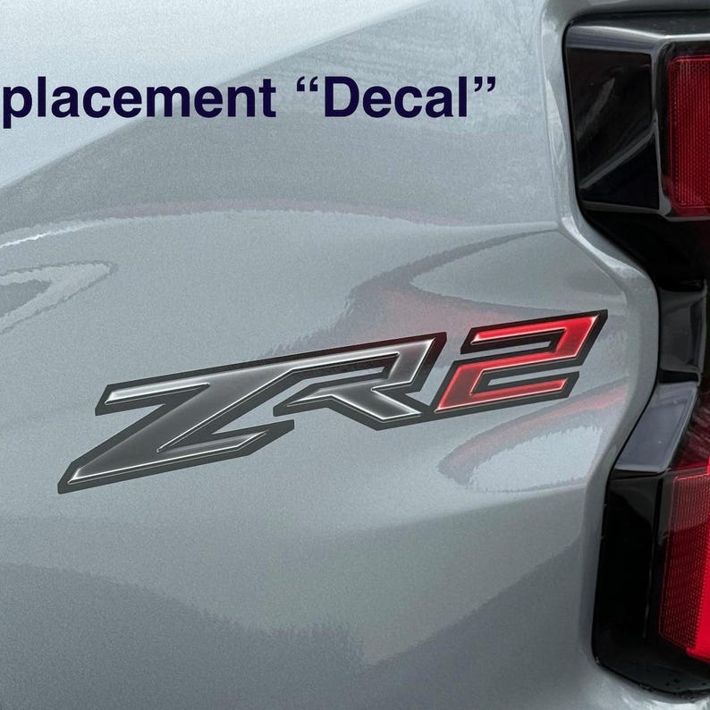 ZR2 Decals Bedside Replacement Sticker / Pack of 2 - Etsy
