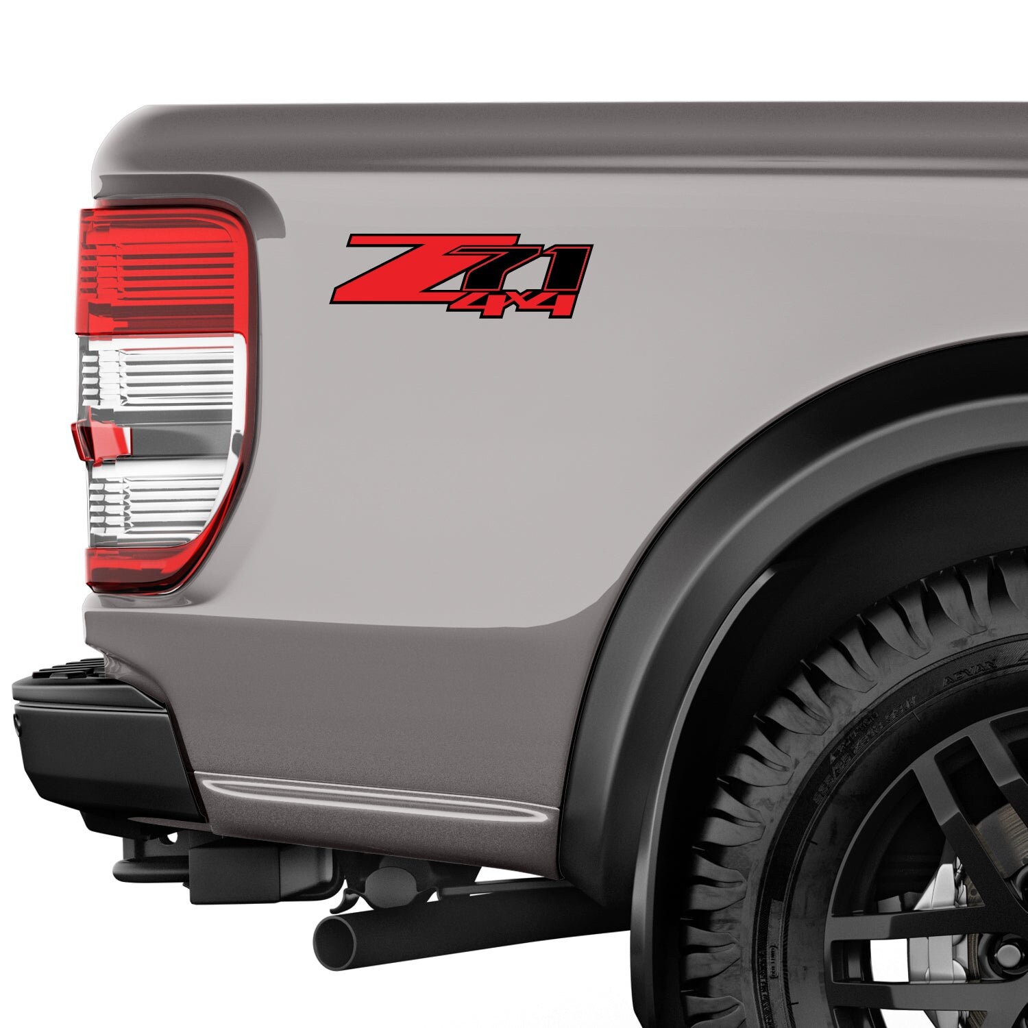 Z71 4x4 Red Truck Decals Stickers for 1500 2500 - Etsy