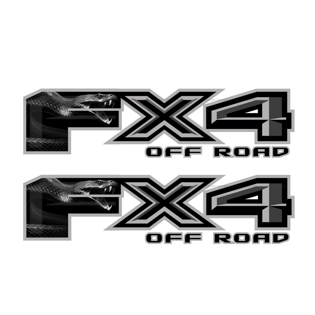 FX4 off Road Snake Decal Replacement Sticker Ford - Etsy