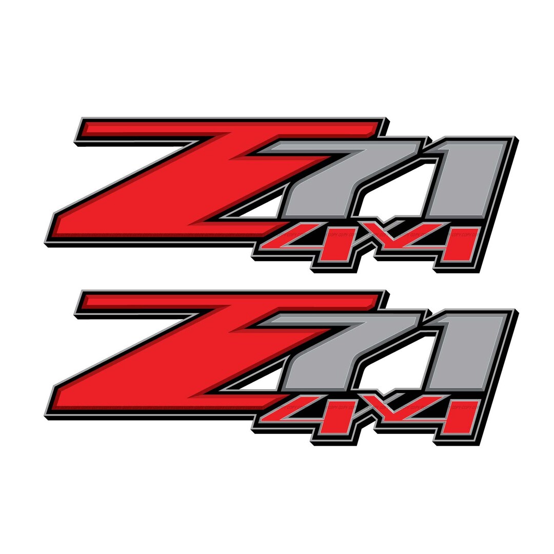 Z71 4x4 3D Truck Decals Stickers for 1500 2500 - Etsy