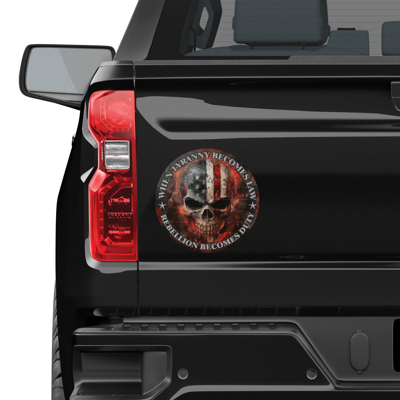 When Tyranny Becomes Law, Rebellion Becomes Duty Sticker Decal for Your ...