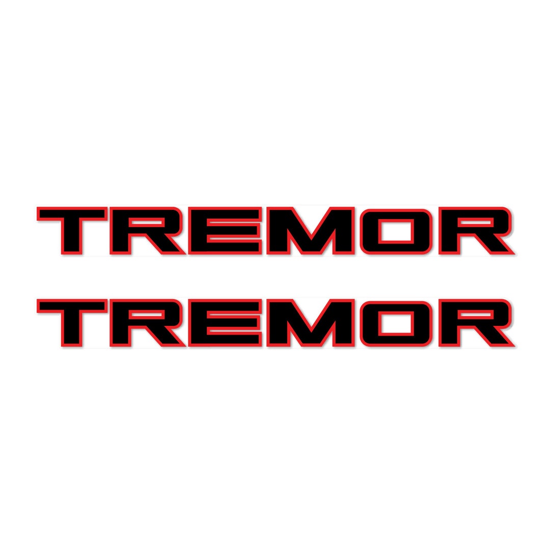 Tremor Decals Package Truck Bed Side - Etsy