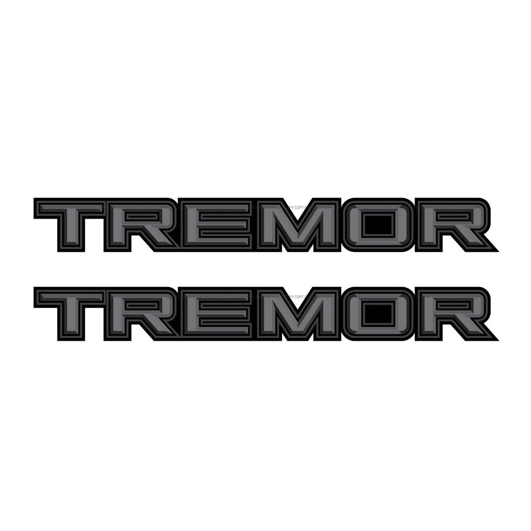 Tremor Decals Package Truck Bed Side - Etsy